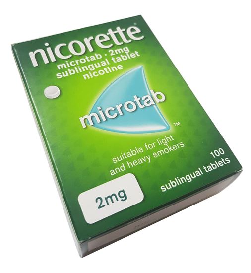 Nicorette Microtabs 2mg - 100 Tabs.Ultior